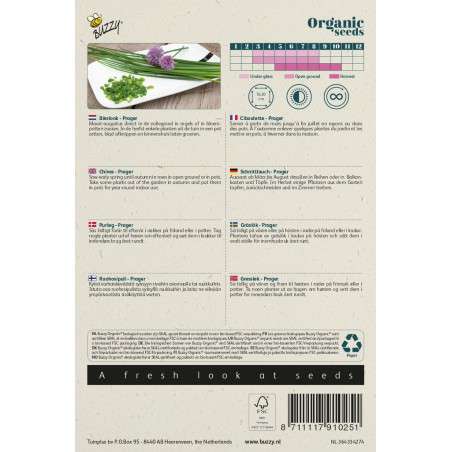 Biologische Bieslook Prager kopen? | Biologischemoestuin.nl