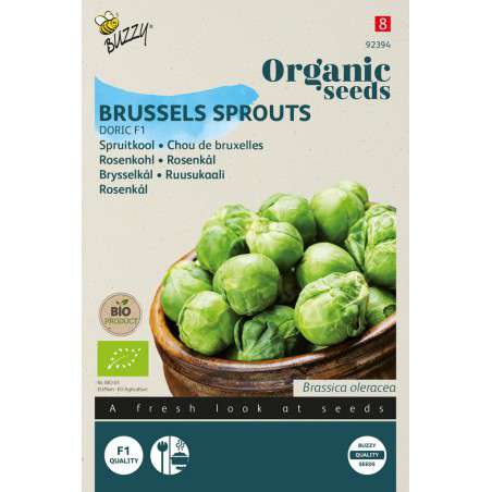 Biologische Spruitkool Doric F1 kopen? | Biologischemoestuin.nl